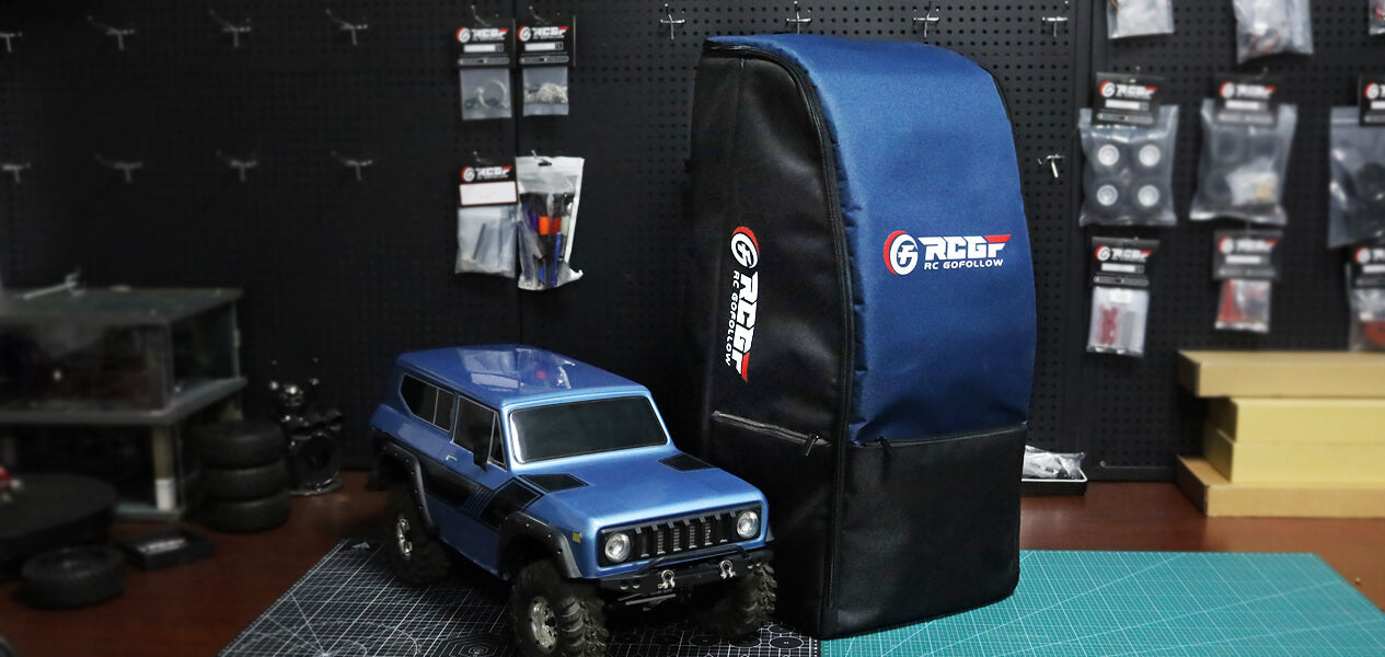 GoBag I 1/10 RC Car Bag Carrying Case Multi RC Crawler Truck Backpack ...
