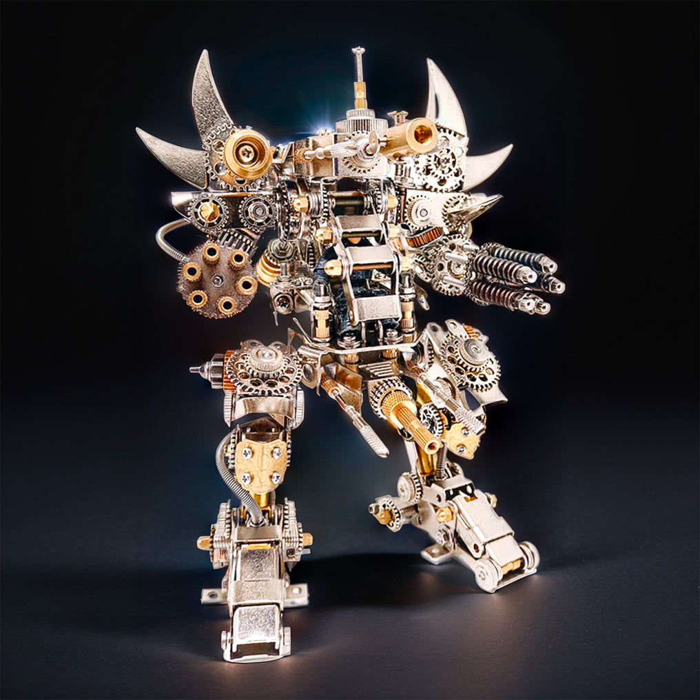 DIY 3D Metal Mechanical Magnetic Mecha Puzzle Assembly Model Kit ...