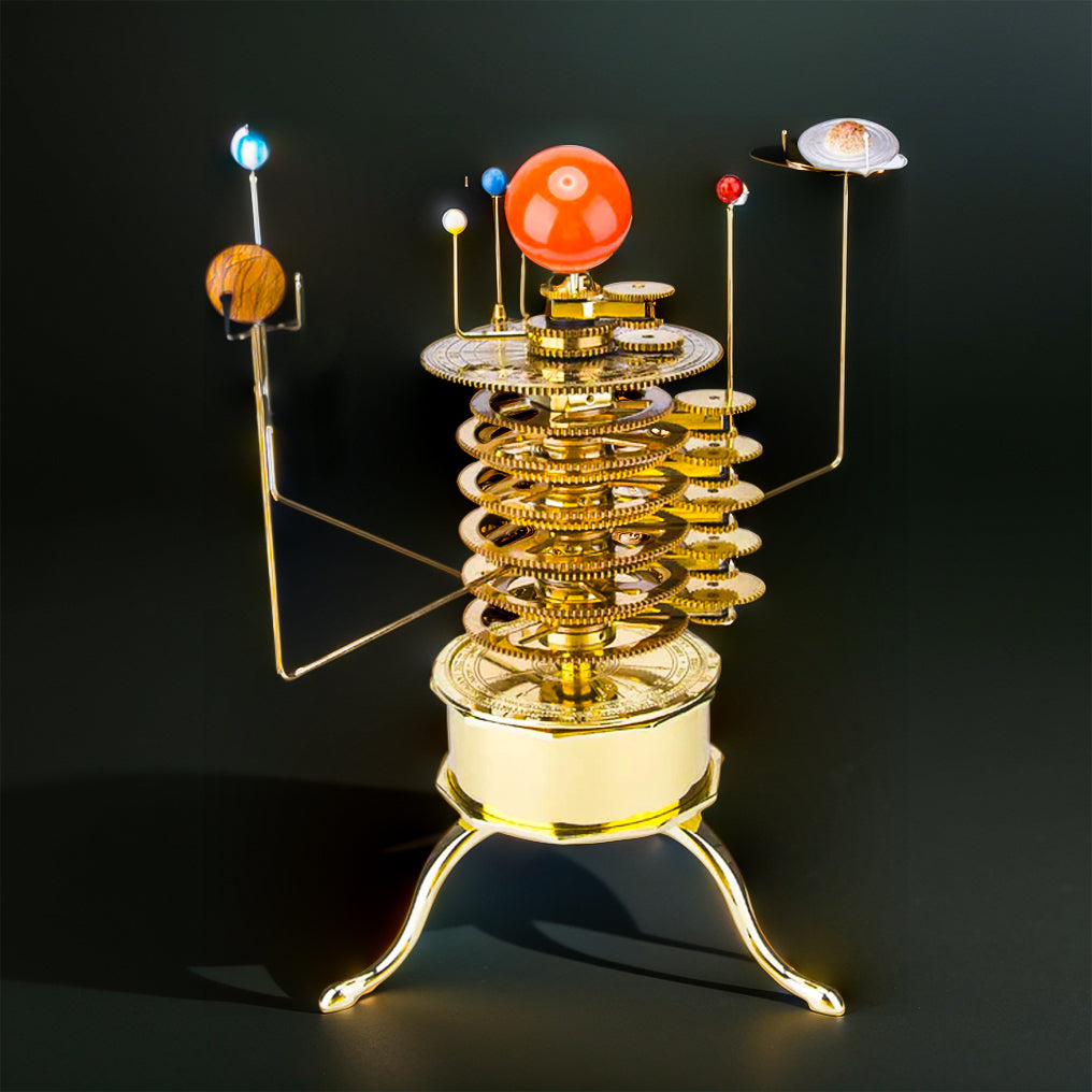 DIY 3D Metal Orrery Solar System Eight Planet Model Kit - 200Pcs ...
